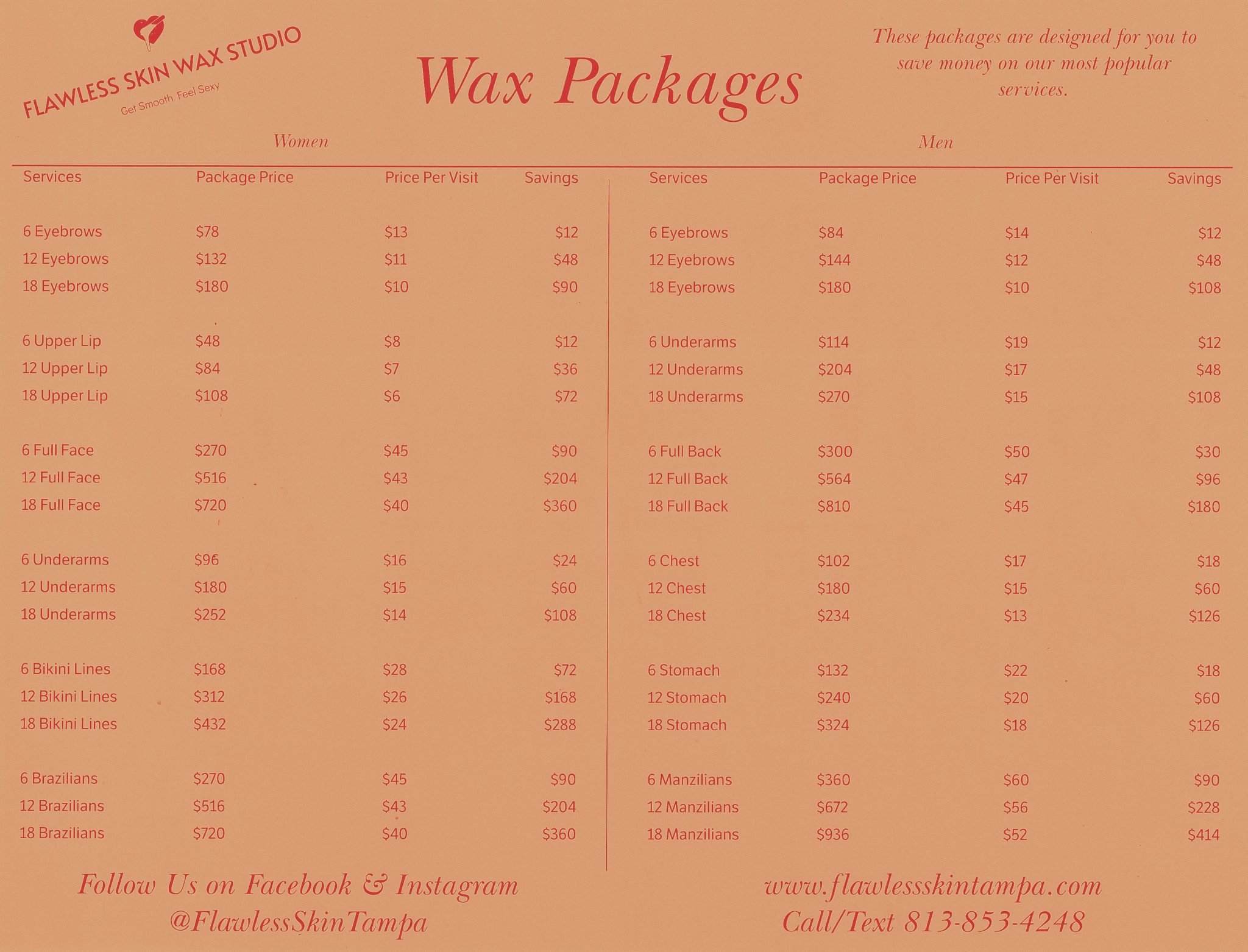 Tampa's Best Brazilian Wax Center - Flawless Skin Wax Studio